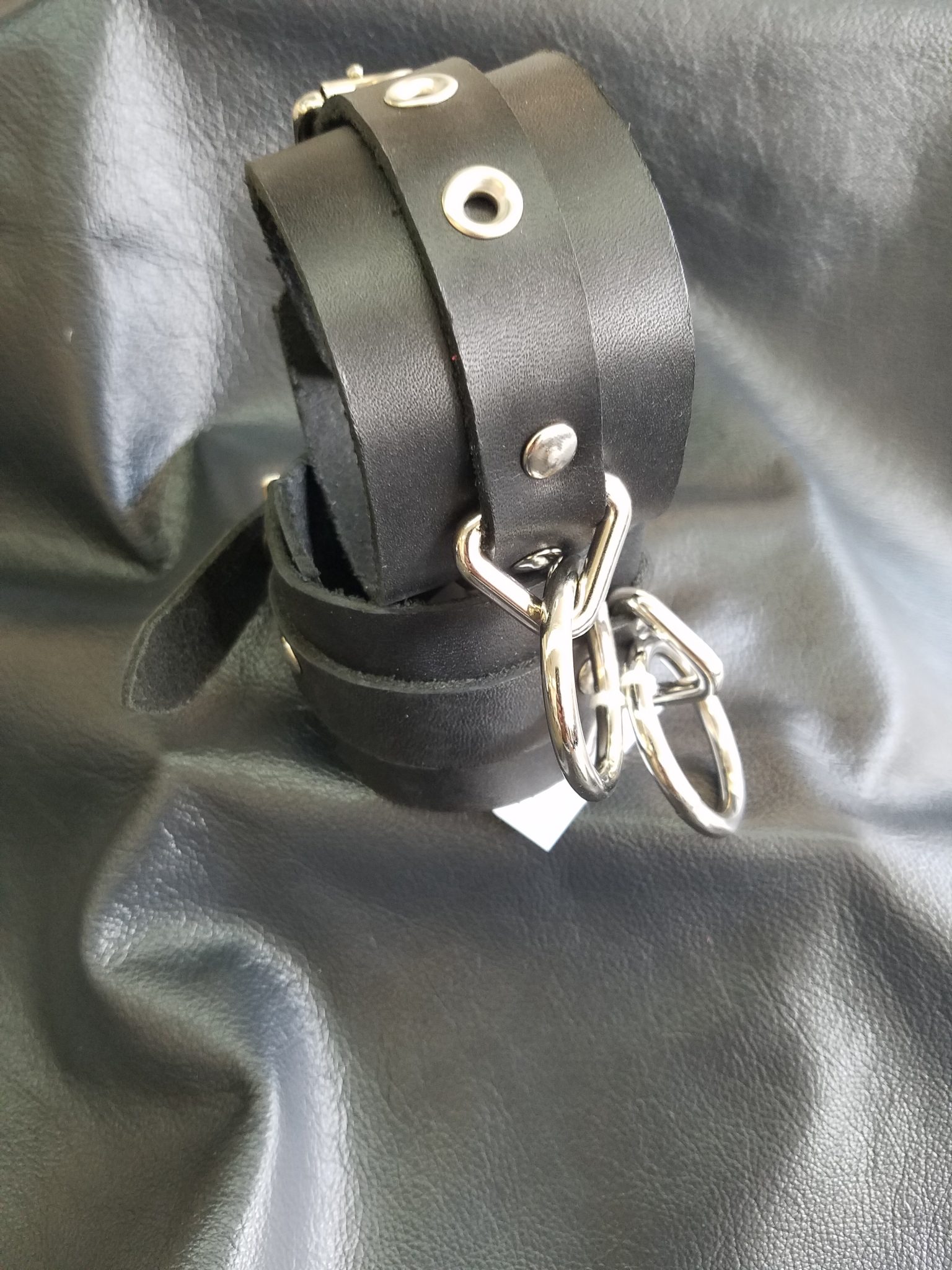 Deluxe Black Wrist Cuffs | Manor Gear